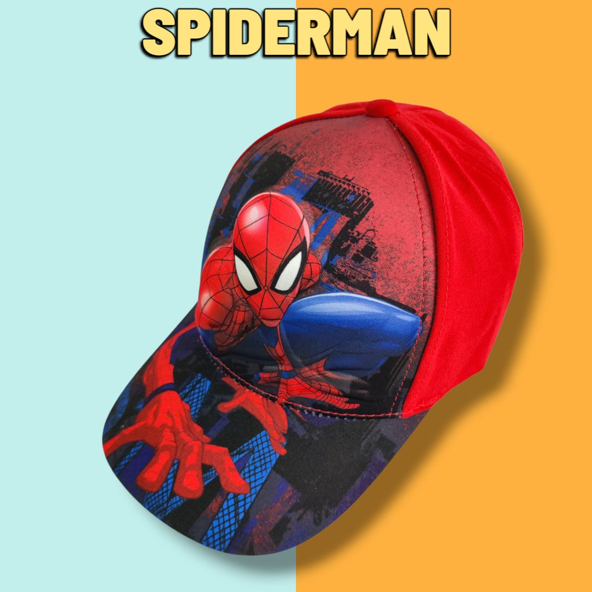 Spiderman Embosed Baseball Cap 2733 – kiddie.pk