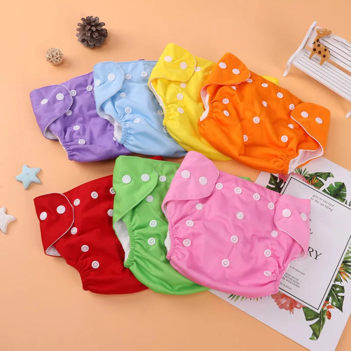 All in 1 reuseable Washable Diaper Only 2404 kiddie.pk